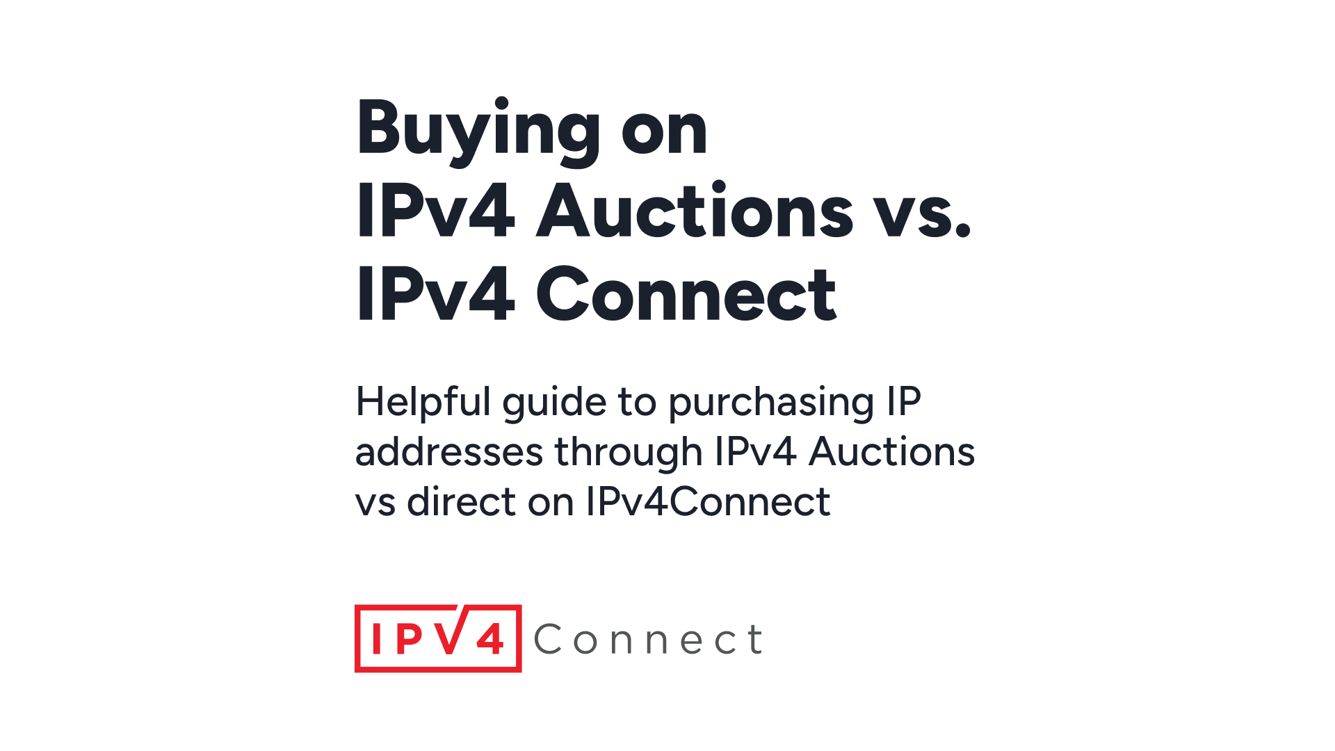 IPv4 Auctions | Buy Global IPv4 | Hilco Streambank