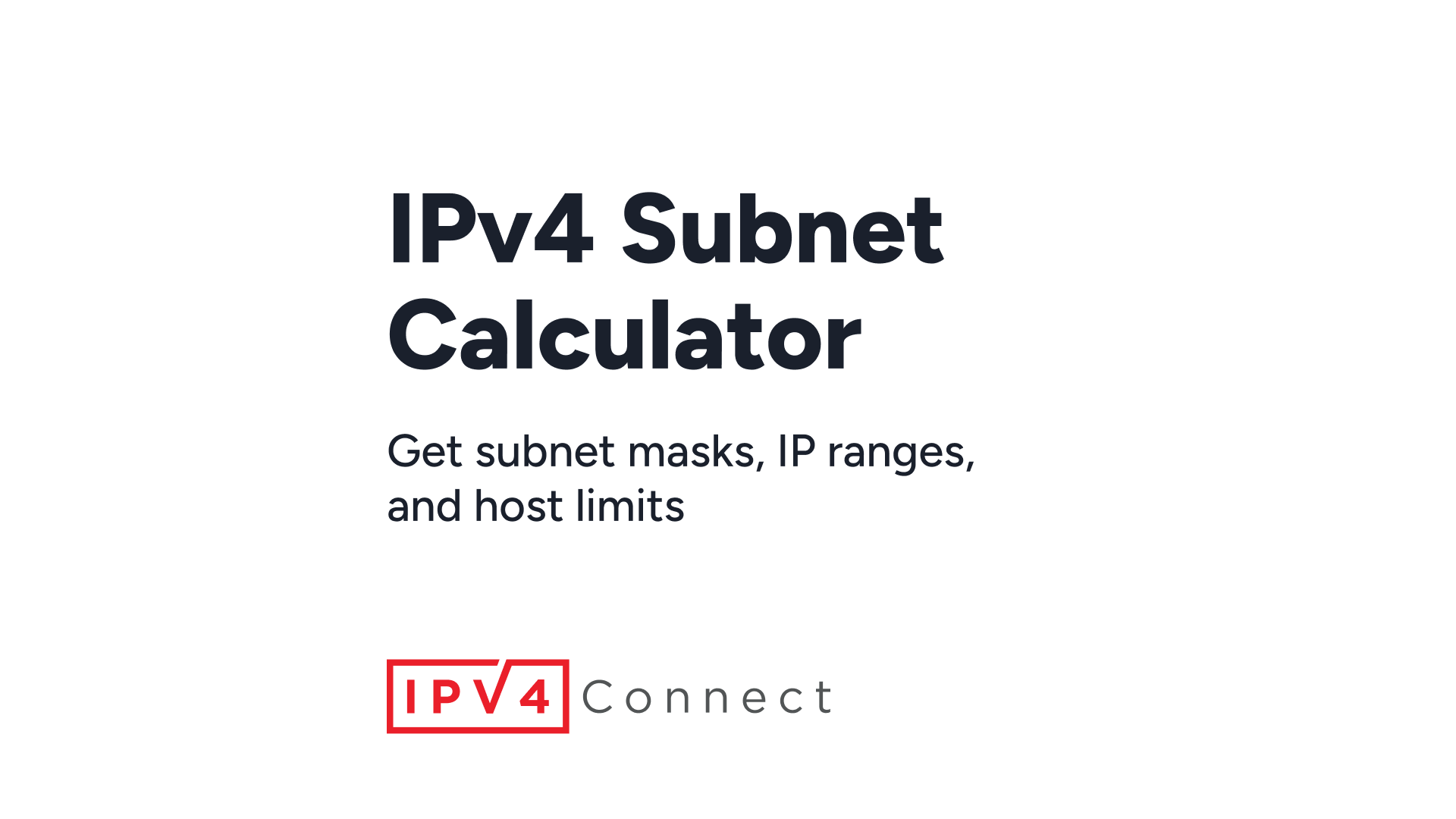 Subnet Calculator Buy Ip Addresses And Sell Ipv4 Globally