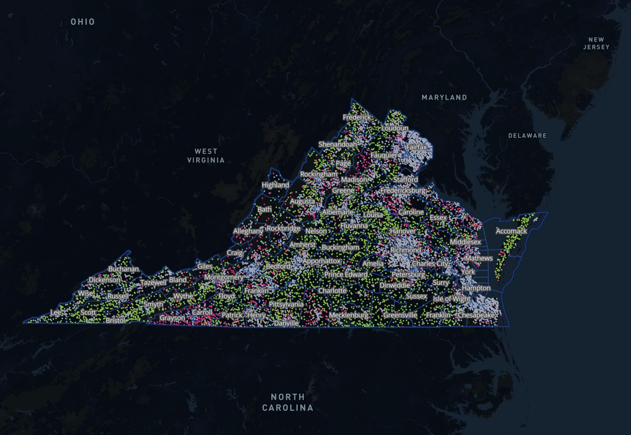 Virginia’s BEAD Broadband Plan Heavily Favors Fiber - Buy IP Addresses ...